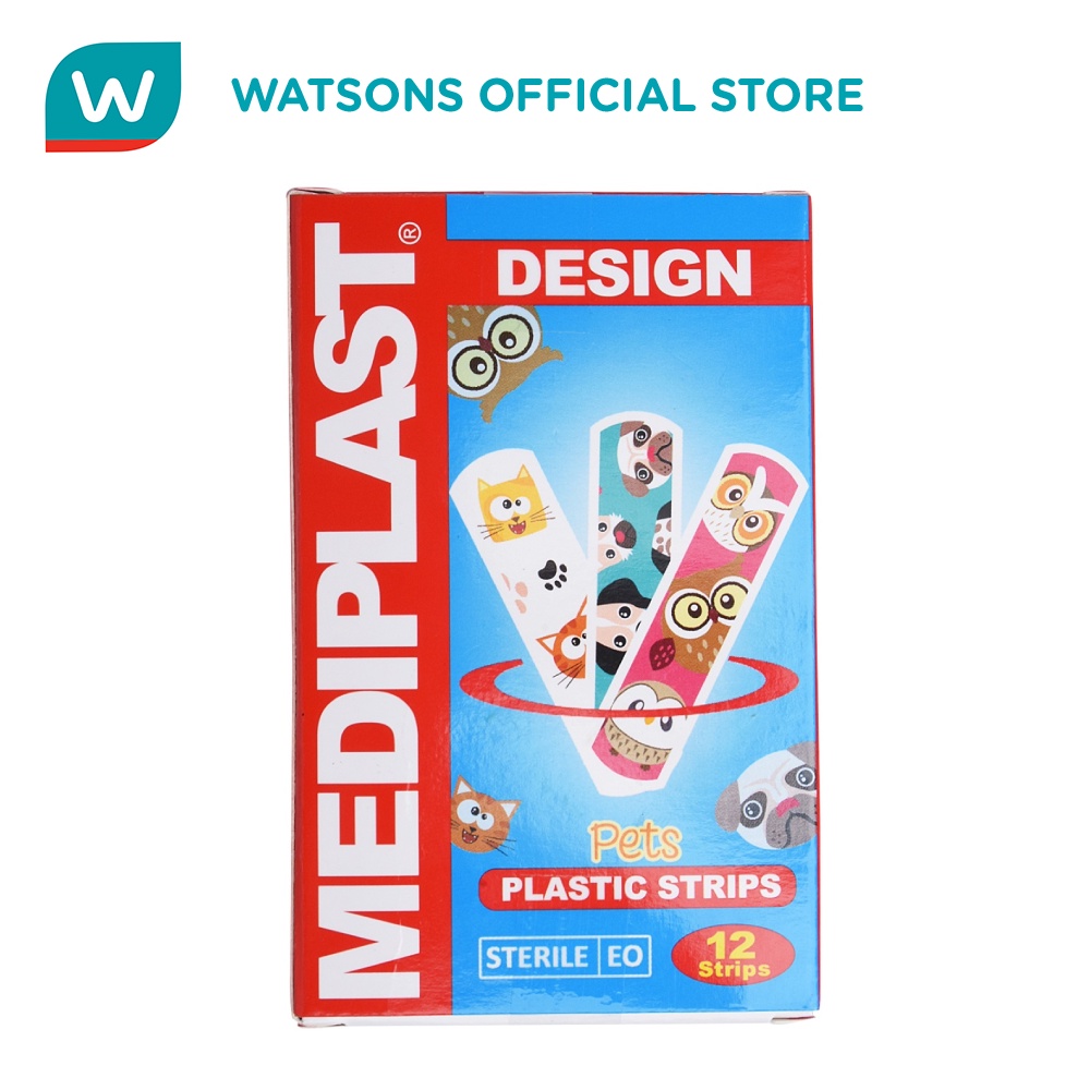 MEDIPLAST Pet Plastic Strips (Sterile) 12 Strips | Shopee Philippines