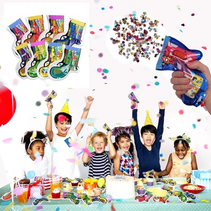 New Party Popper Gun Design For Birthday Anniversary Christening ...
