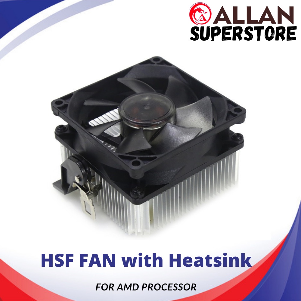 Allan Superstore Hfs Fan With Heatsink For Amd Processor Heavy Duty ...