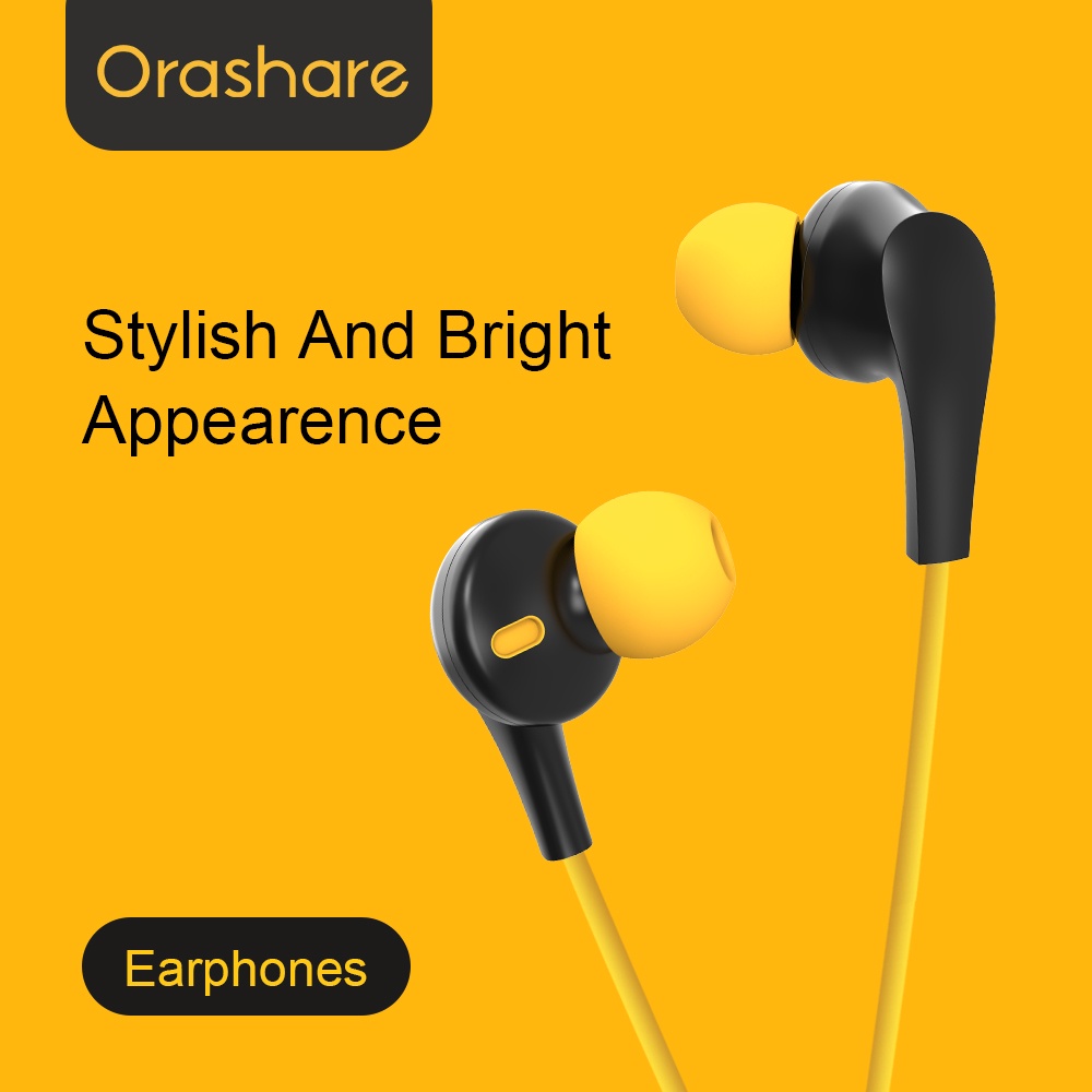 Mitsushi Orashare E02 Stereo 3.5 mm In Ear Earphones Wired High Bass ...