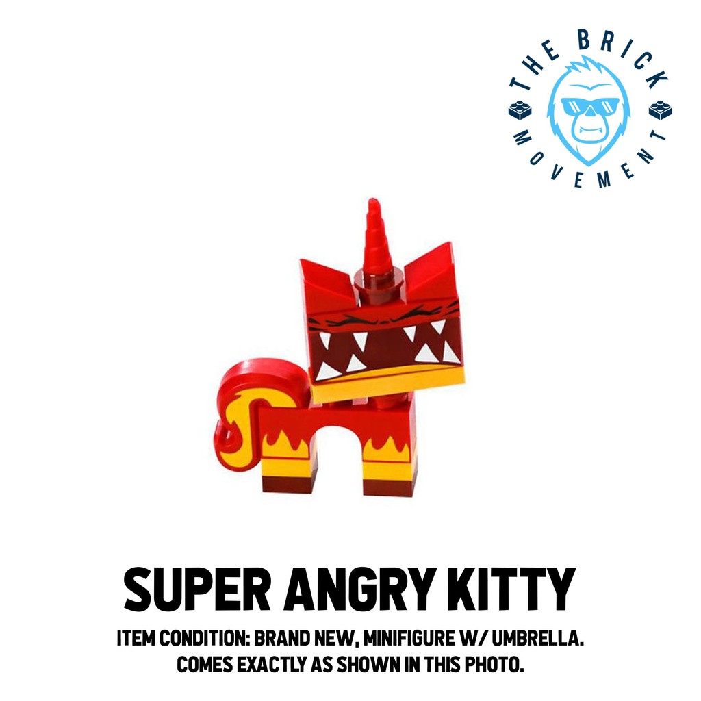 LEGO® THE LEGO® MOVIE Super Angry Kitty Minifigure | Shopee Philippines