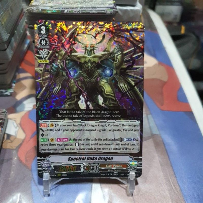 SPECTRAL DUKE DRAGON RRR DVS06 CARDFIGHT VANGUARD ENGLISH | Shopee ...