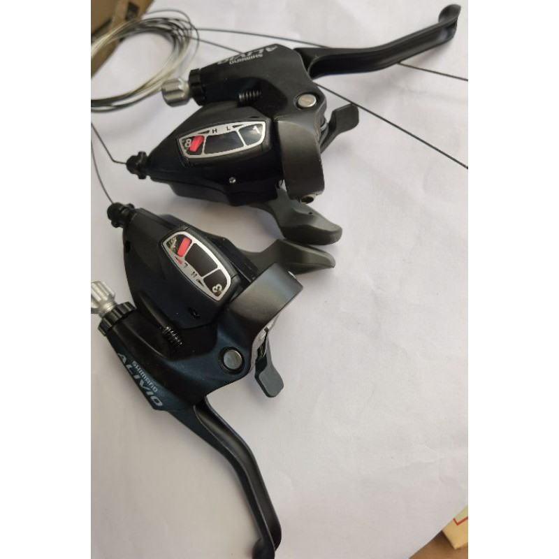 Original Shimano Alivio 8 x 3 speed shifter with Lever | Shopee Philippines