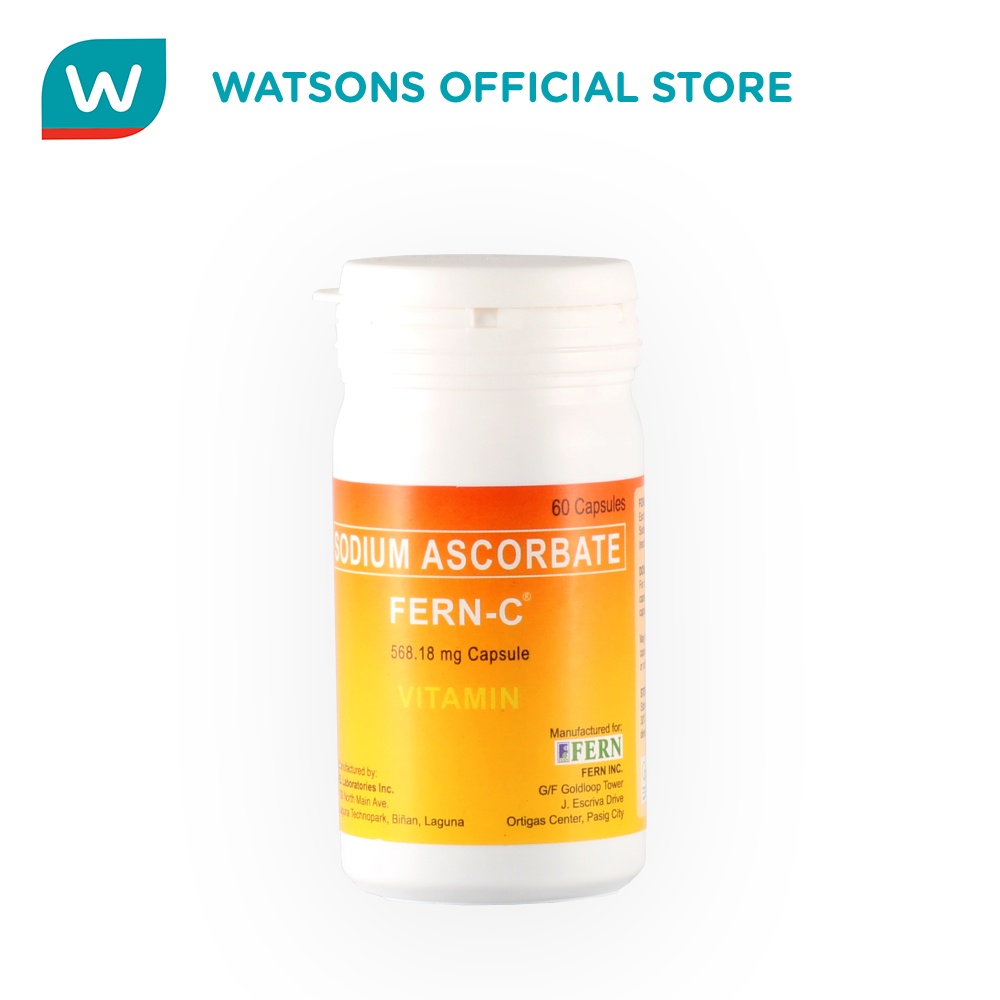 Fern C Sodium Ascorbate 60 Capsules | Shopee Philippines