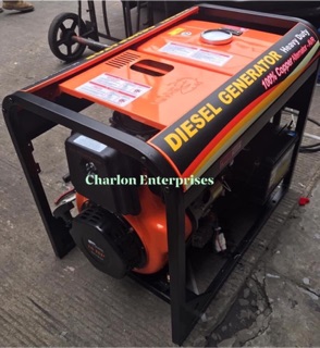 SG8500 SHARK DIESEL GENERATOR SET 4 STROKE OPEN TYPE | Shopee Philippines