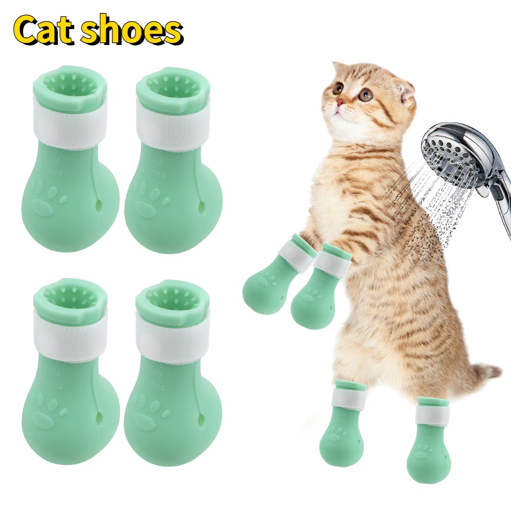 New Multi-purpose Cat Foot Wash Cover Anti-Scratch Shoes Manicure Set ...