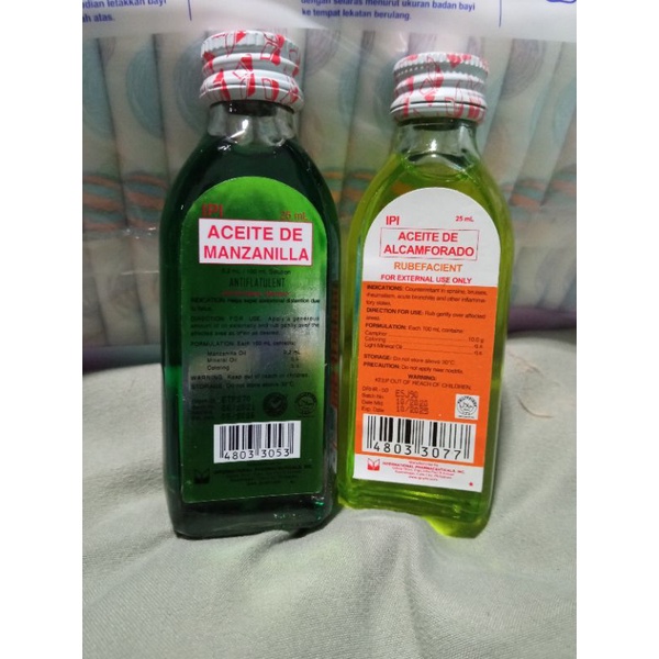 Aceite Manzanilla and Alcamporado dou | Shopee Philippines