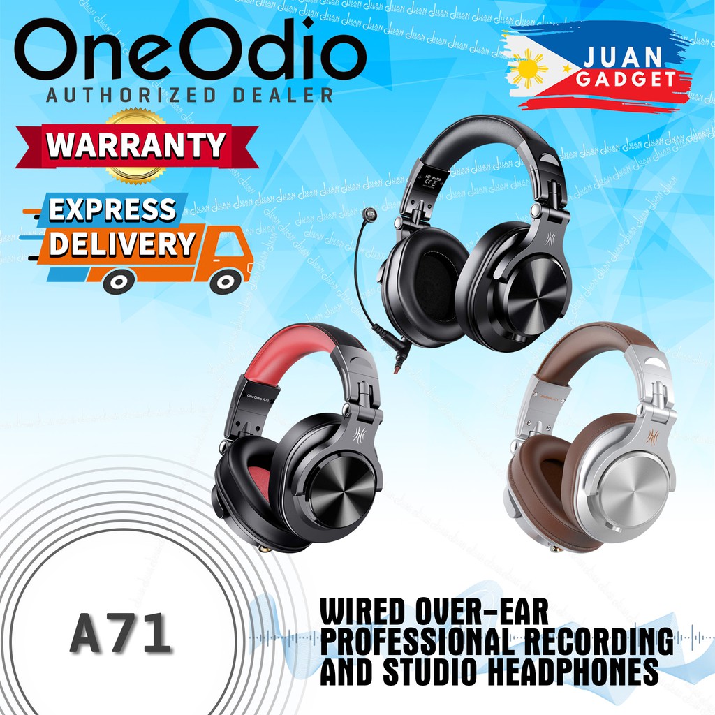 OneOdio A71 Wired Over Ear Headphones, Studio Headphones with Shareport ...