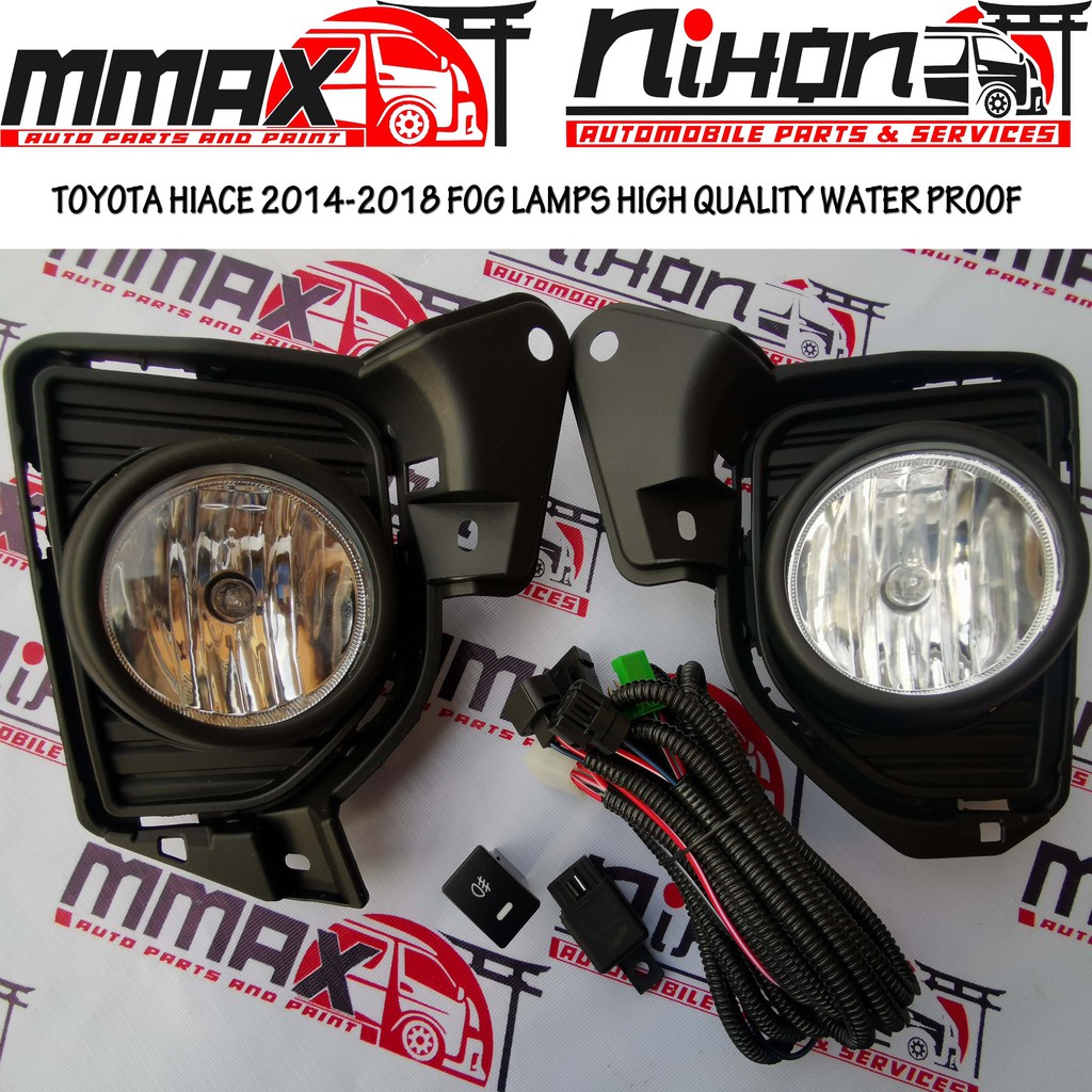 Toyota Hiace - Commuter - Super Grandia - Fog Lamp Fog Lights 2014-2018 ...