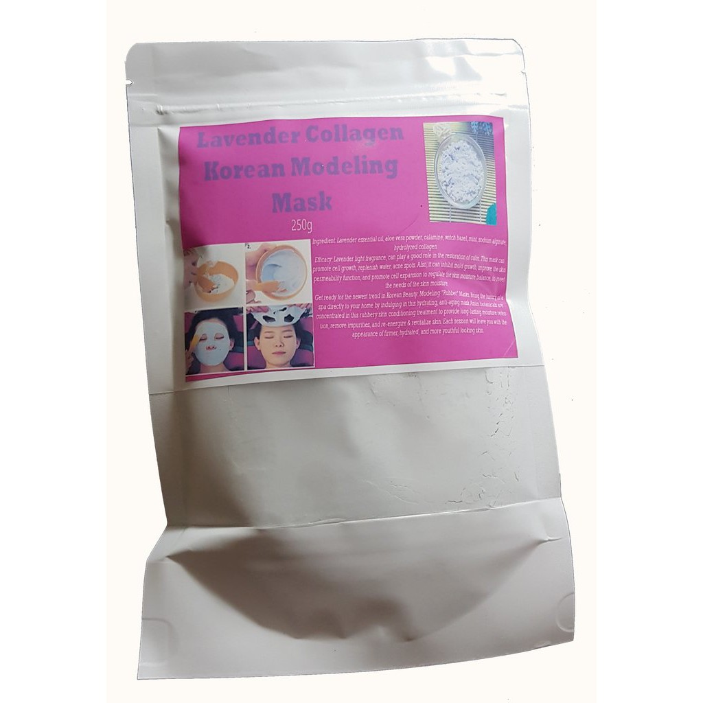 Lavender Collagen Korean Modeling Mask 250g | Shopee Philippines