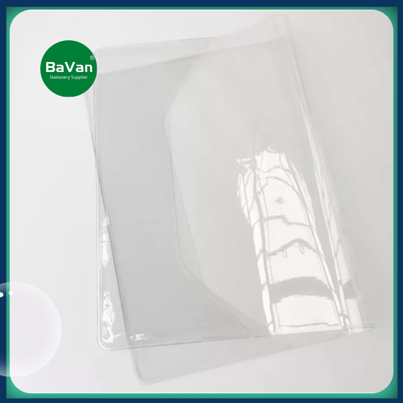 BAVAN A5 Clear PVC Cover for Macaron Notebook Binder Jacket Protective ...