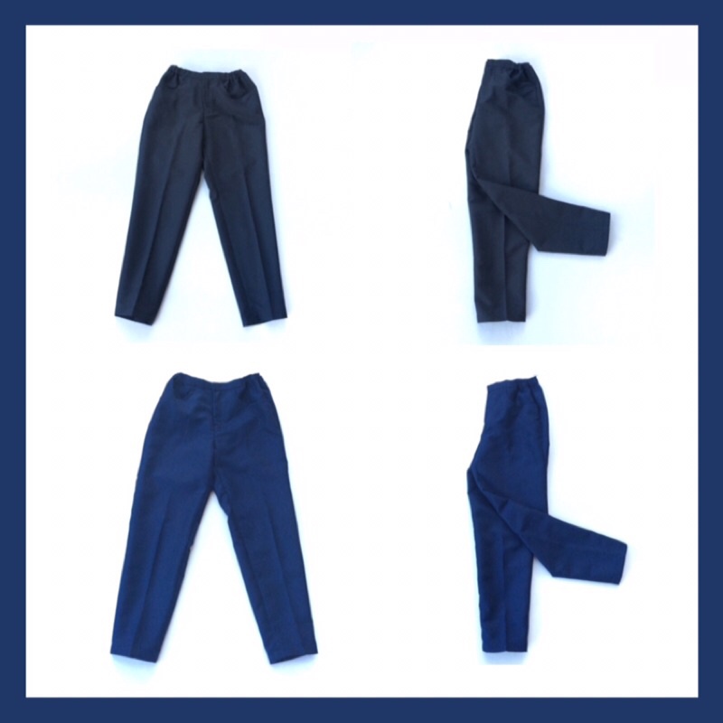DepEd Ready To Wear Pants (Charcoal Grey and Midnight blue) | Shopee ...