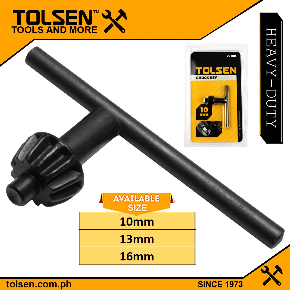 Tolsen 1pc Chuck Key (10mm - 16mm) Wrench for Chuck | Shopee Philippines