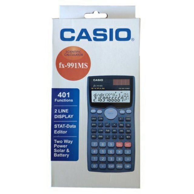 FX-991MS Scientific Calculator 2way Power | Shopee Philippines