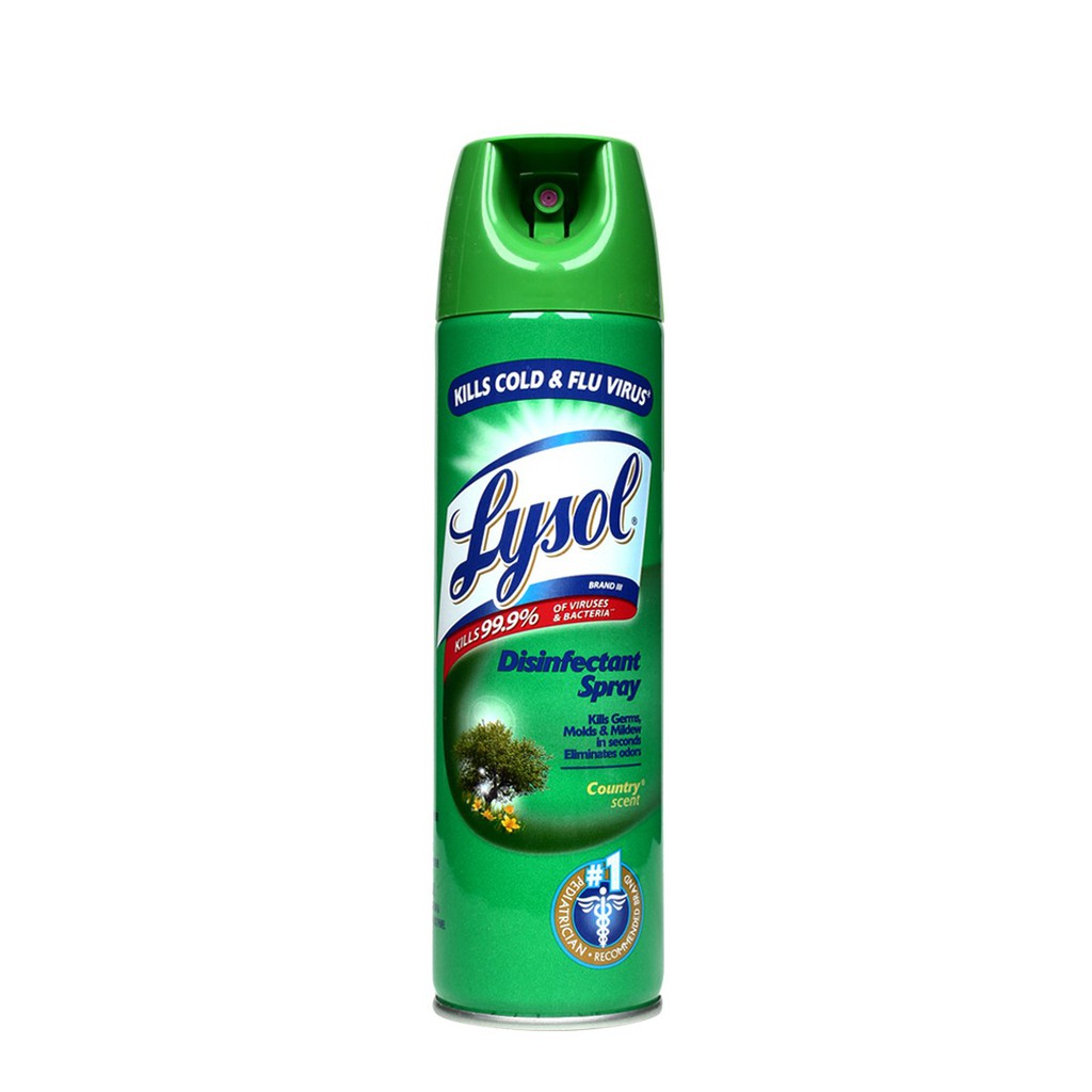 Lysol Disinfectant Spray Country Scent 340G | Shopee Philippines
