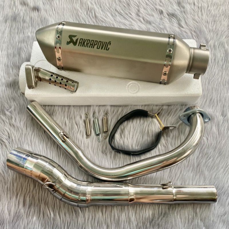 Akrapovic Full System for Suzuki Raider 150 Carb | Shopee Philippines