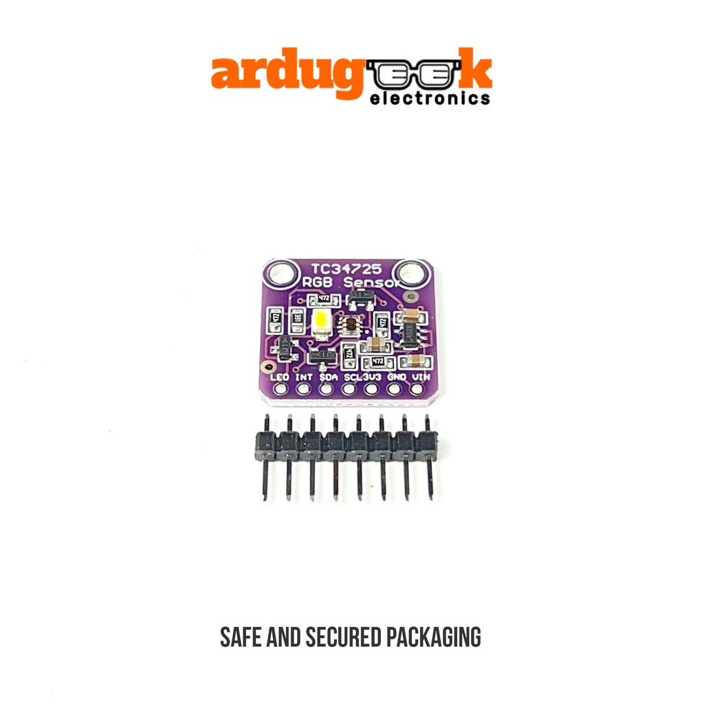 Color Sensor Tcs34725 Recognition Module Rgb Development Board Iic I2c For Arduino Stm32 Two