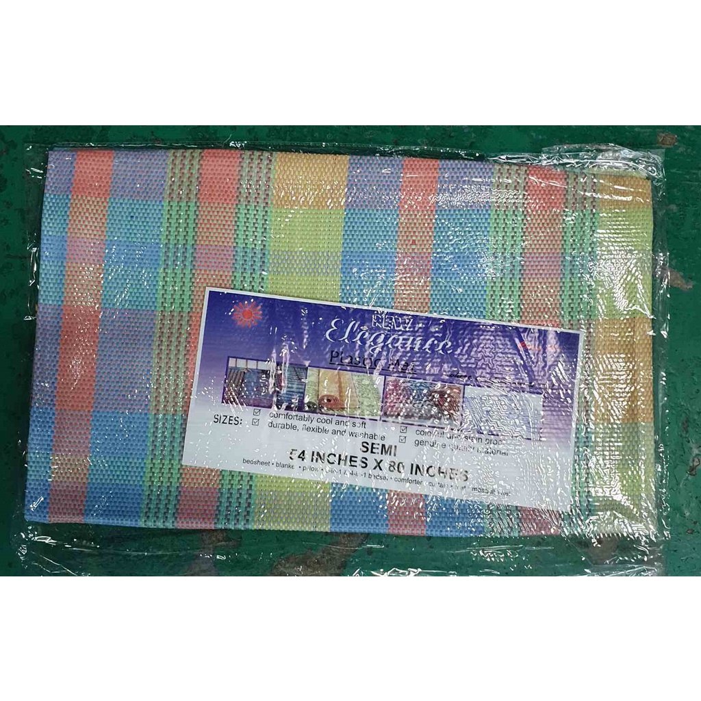 Single - Jumbo Sizes of Plastic Mat or Banig | Shopee Philippines