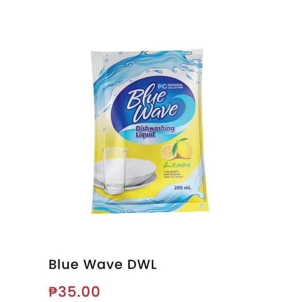 PERSONAL COLLECTION BLUE WAVE DISHWASHING LIQUID | Shopee Philippines