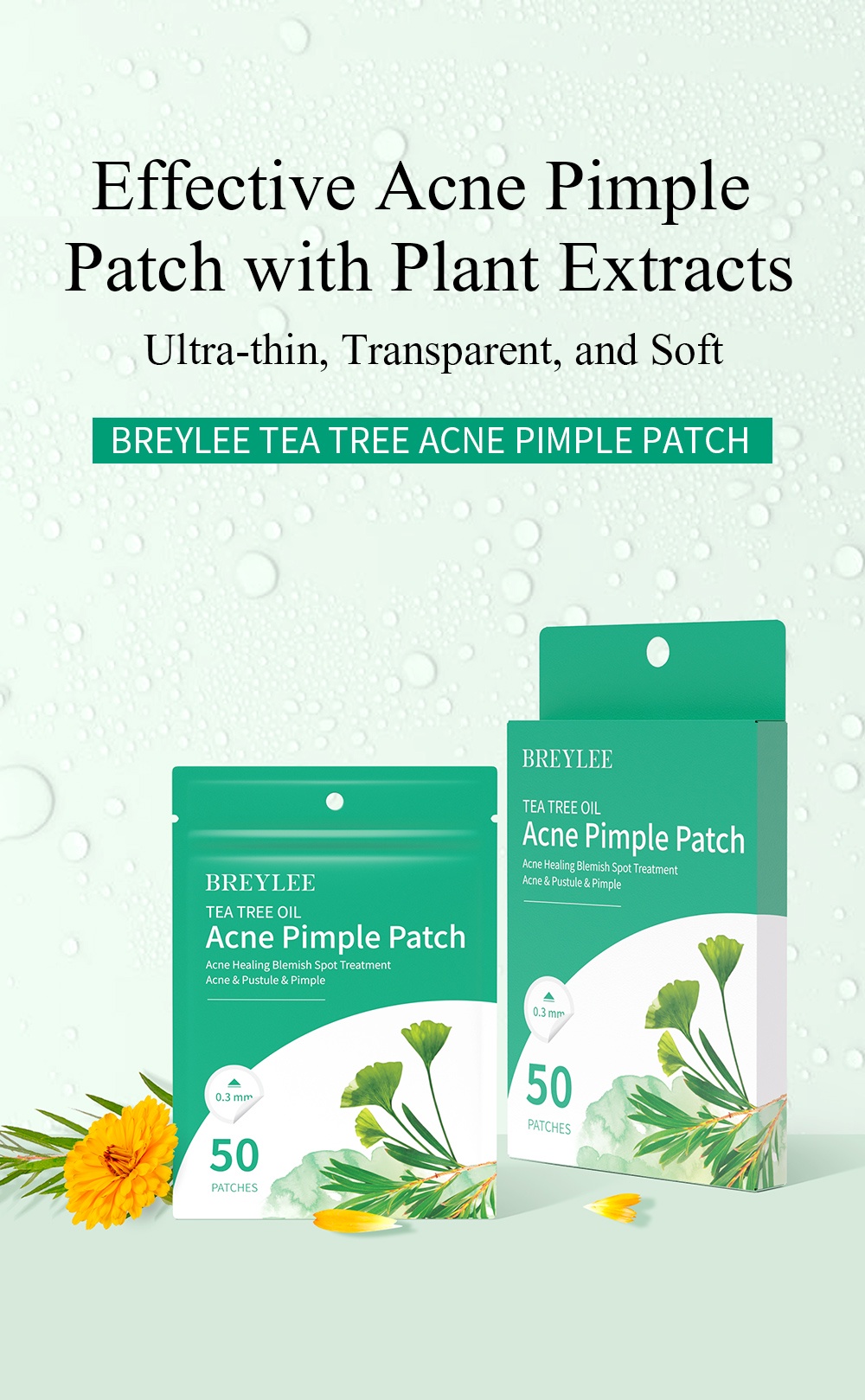 BREYLEE Acne Pimple Patch Acne Treatment Remove Pimple Patches for Acne ...