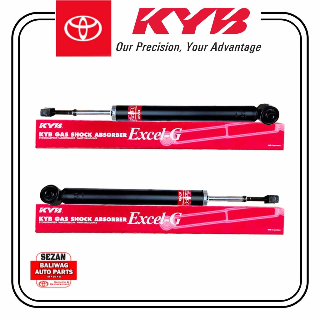 KYB KAYABA TOYOTA YARIS VIOS 2008-2012 SHOCK ABSORBER REAR SET 343471 | Shopee Philippines