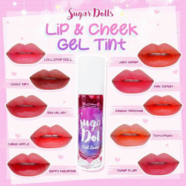 Sugar Dolls Lip & Cheek Gel Tint | Shopee Philippines