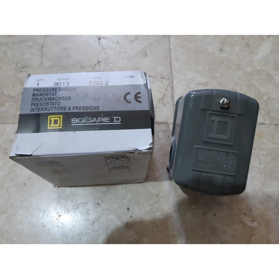 Pressure Switch Square D Pressure Switch 9013 FSG-2 QUALITY CLASS-A ...