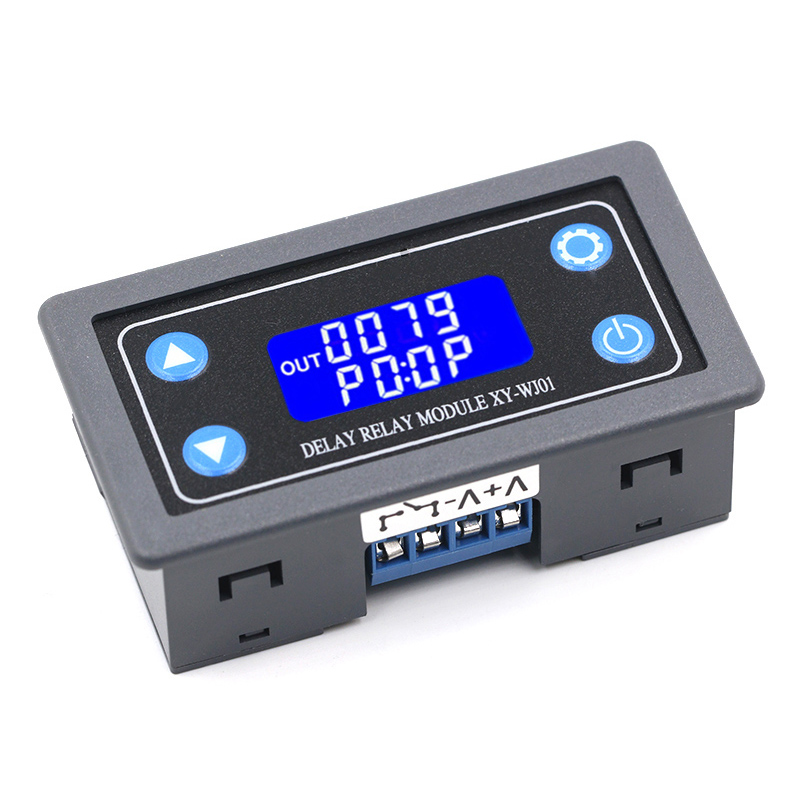 XY-WJ01 LED Digital Time Delay Relay Switch Module Time-delayed Trigger Cycle Timing Circuit ...