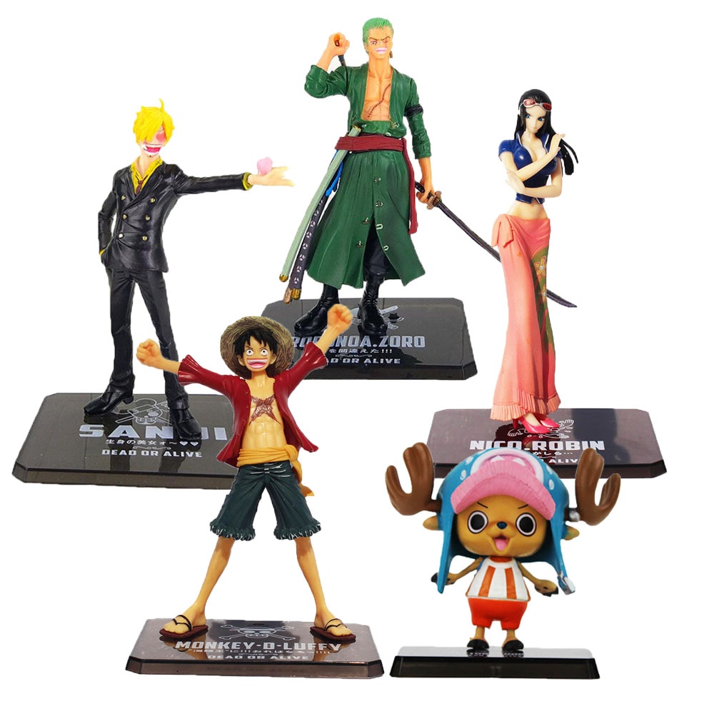 Anime One Piece Figure Tony Tony Chopper Robin Nami Luffy Sanji Usopp ...