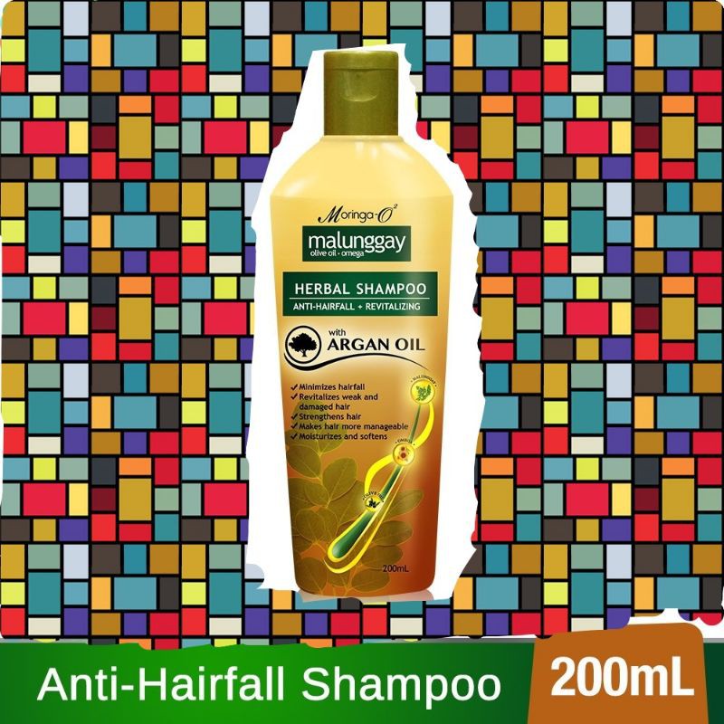 Moringa O2 Malunggay Herbal Shampoo Anti-Hairfall | Shopee Philippines