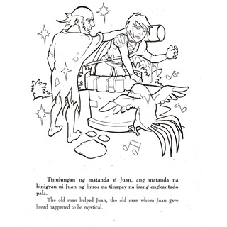 Story Book / Coloring Book Tagalog English (Alamat ng Ibong Adarna ...