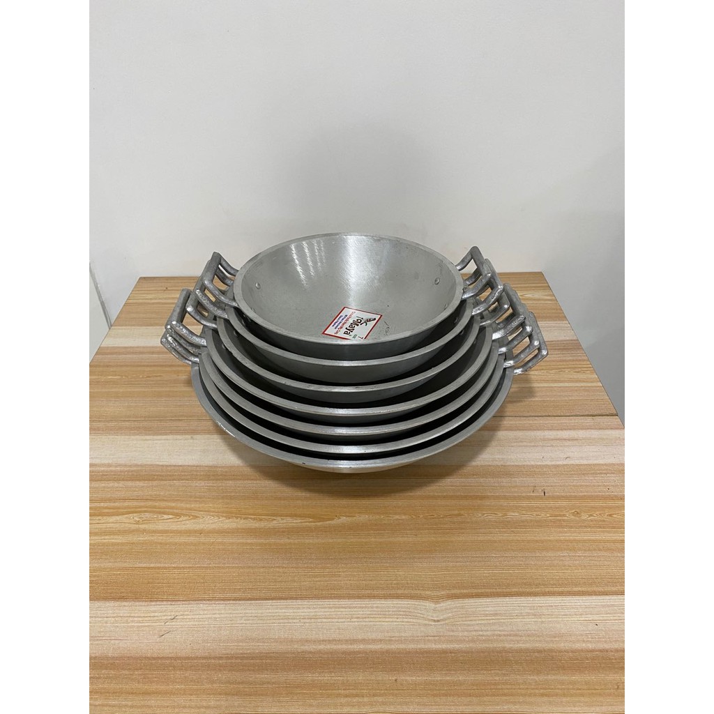 Aluminum kawali double handle MKL DH SET 7PCS | Shopee Philippines