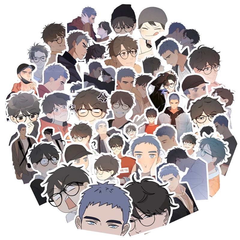 Here U Are Yaoi BL Manhua Sticker Pack (40pcs) | Shopee Philippines