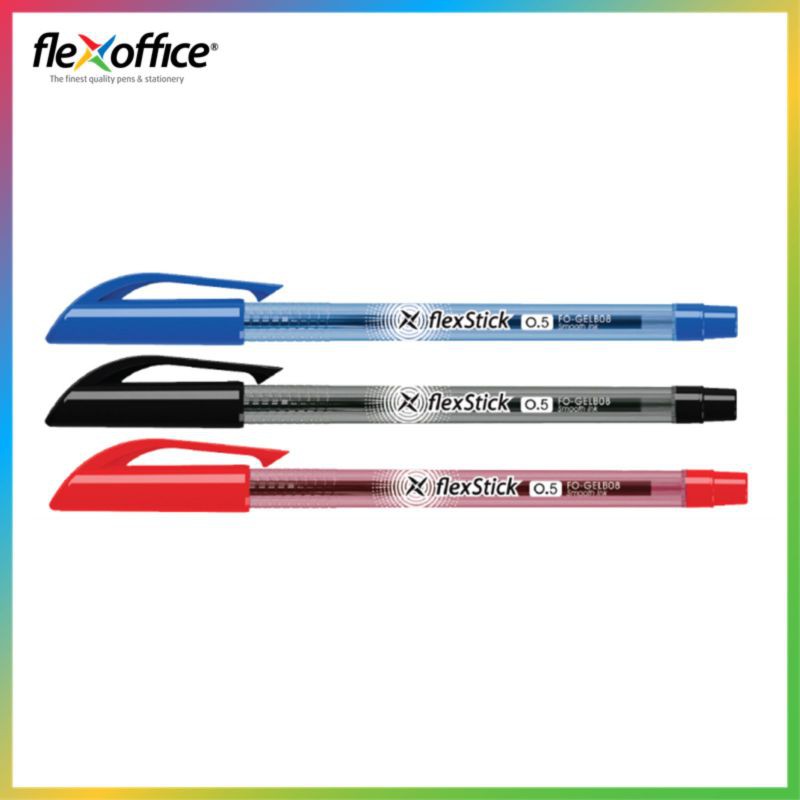 Flexoffice Flexstick Smooth ink ballpen blue / red / black / green ...