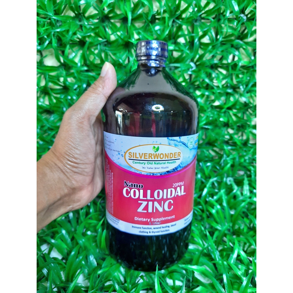 SILVERWONDER - 1 Liter Nano Colloidal Zinc Pure | Shopee Philippines