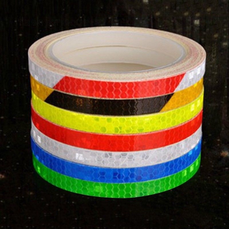 Reflective Bike Stickers Safety Bicycle Cycling DIY Reflector Tape ...