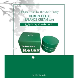 MILK TOUCH Relaxing Hedera Helix Cream 50ml Soothing Redness ...