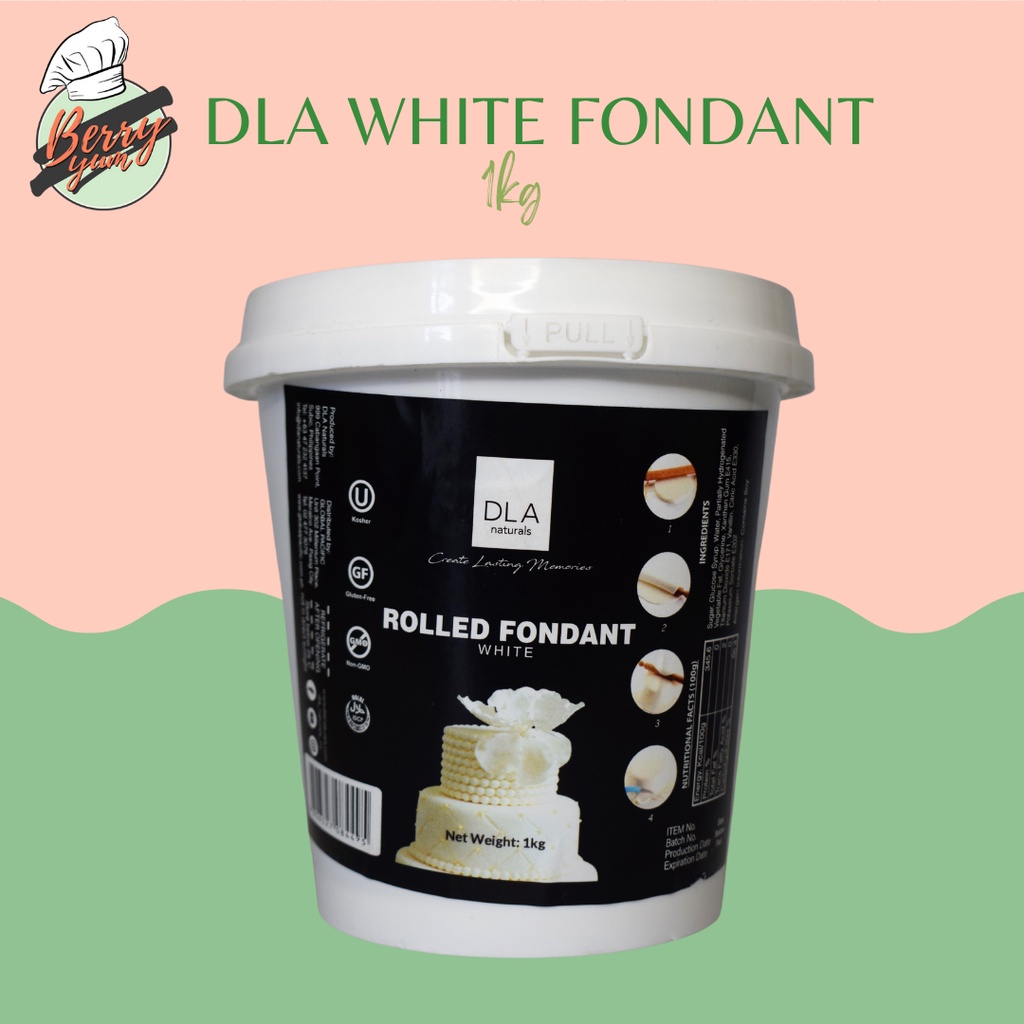 DLA White Fondant 1kg | Shopee Philippines