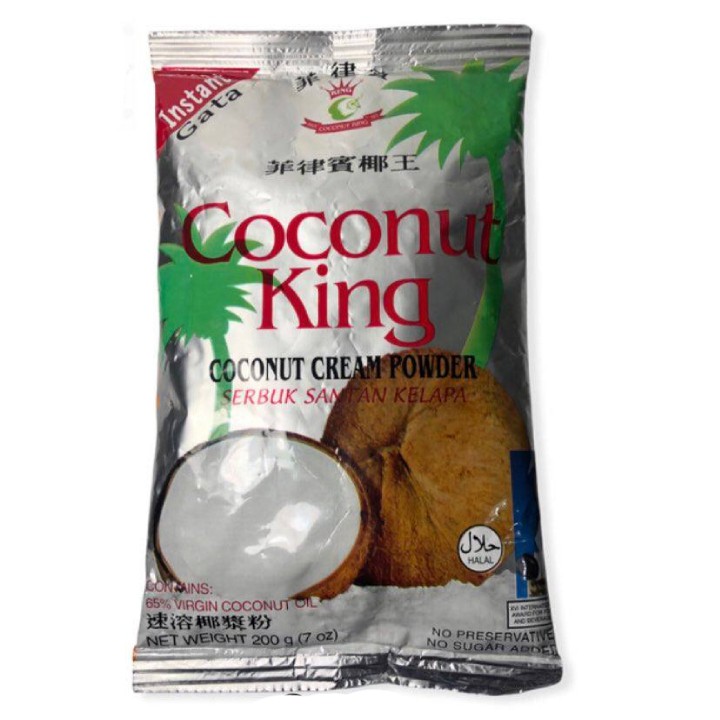 Coconut King Coconut Cream Powder 200g | Shopee Philippines