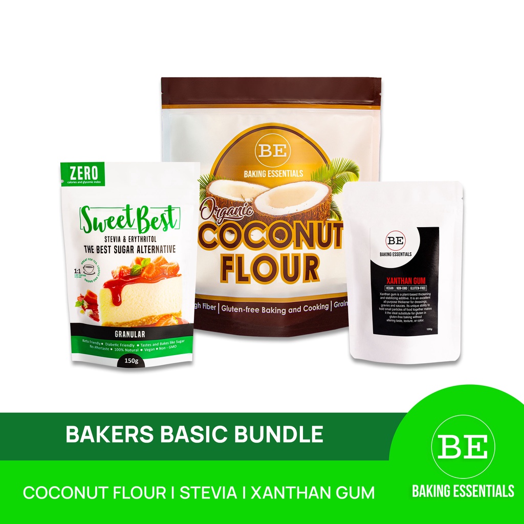 Baking Essentials Bakers Basic Bundle, Low Carb, Sugar-Free, Ketogenic, Diabetic-Friendly ...