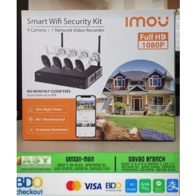 Imou Kit 4-F22-D | 4ch WI-Fi Kit 1080P 2MP | Shopee Philippines