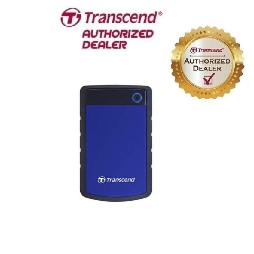 Transcend Storejet 25H3B 1TB USB 3.1 Shockproof Portable Hard Drive ...