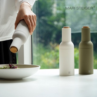 MARI STEIGER LUMI Gravity Electric Pepper Grinder Pink Salt Grinder One ...