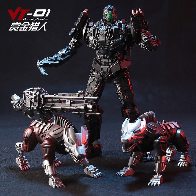 Transformers Visual Toys VT01 Lockdown Steeljaw Wolf Dog Sports Super ...