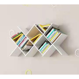 Hanging wall X Bookshelf or Simple Modern X Wall Shelf | Shopee Philippines