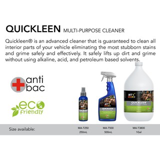Microtex Quickleen 500ml w. Antibac (Interior Car Cleaner, Multi ...