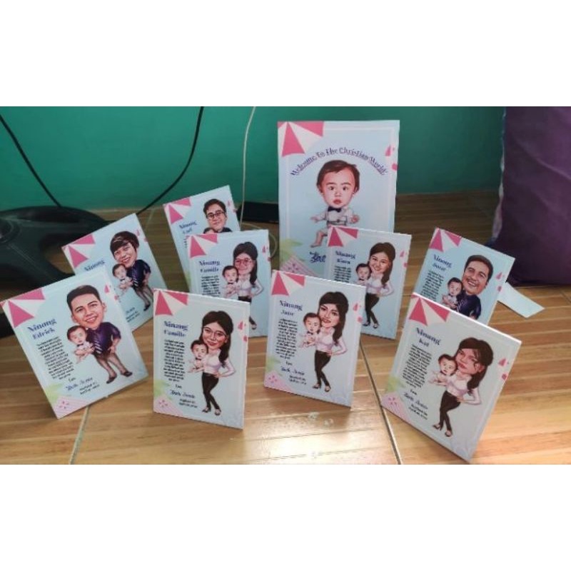 standee wallldecor (table number, picture or gcash/bpi qr code ...