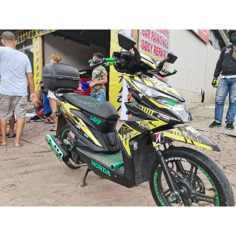Honda beat V2 full body decals | Shopee Philippines