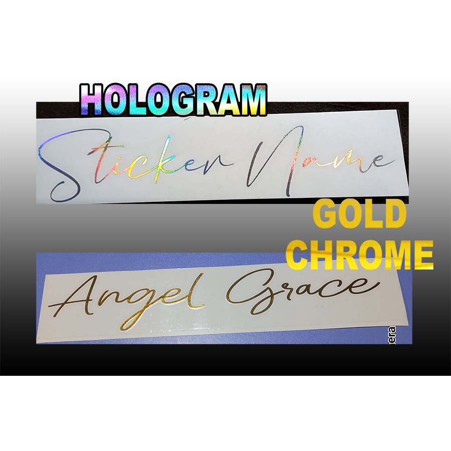 Sticker name (DECALS ) | Shopee Philippines