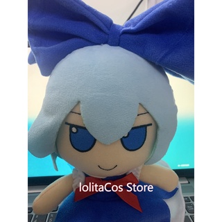 Japan Anime TouHou Project Cirno Fumo Fumo Cosplay Cute Girl Doll Plush ...